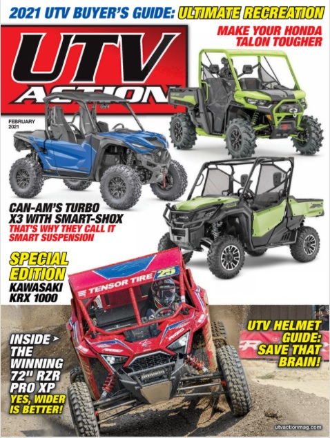 APROVE BUMPER IS ON UTV ACTION MAGAZINE-NEWS - NEWS